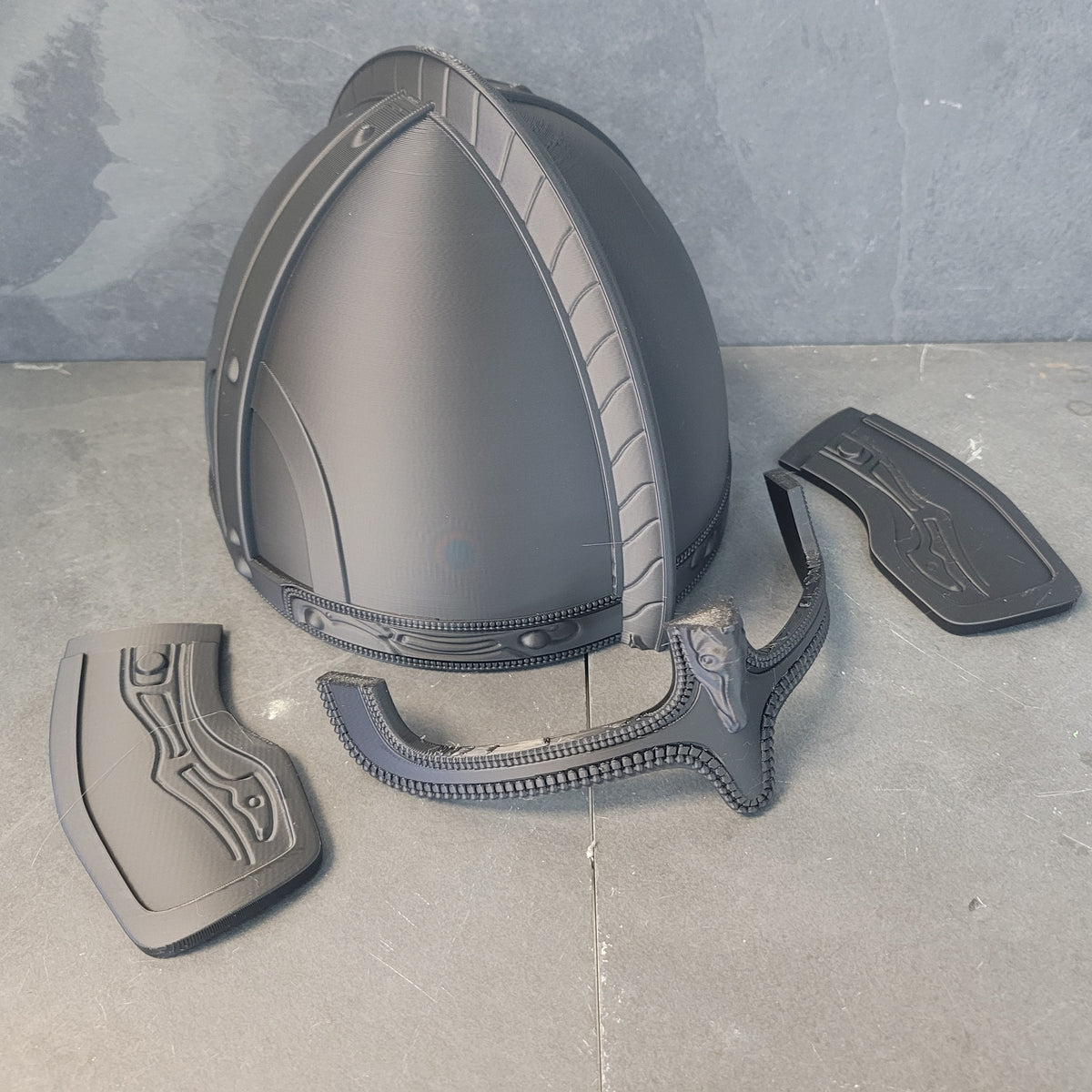 Raw DIY Helmet Accessory for Rohan Costumes | Scale to Fit – 3D Cauldron