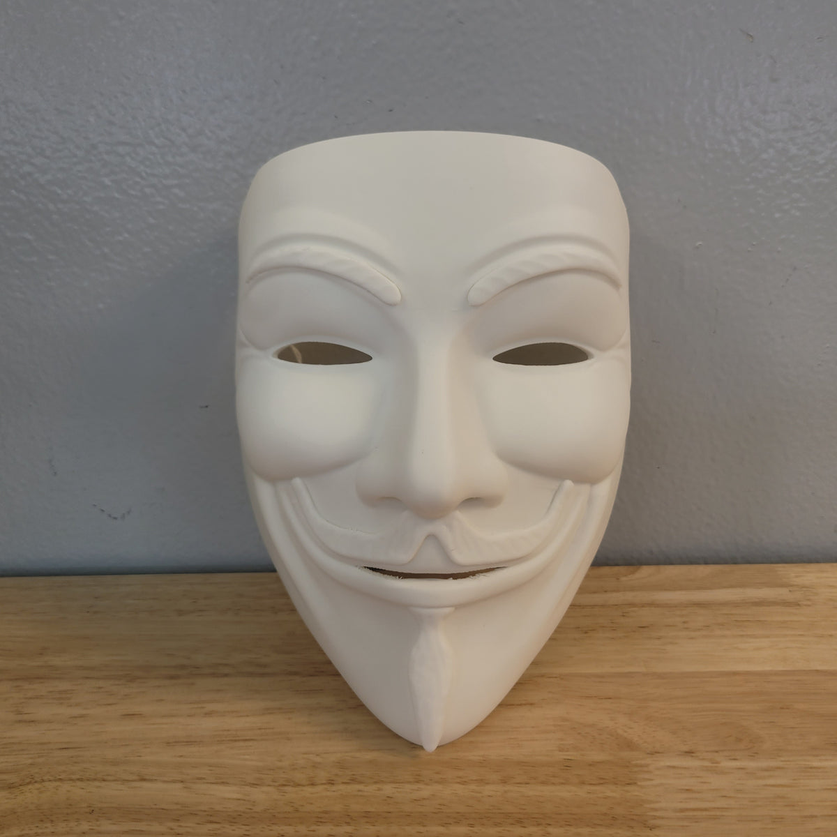 V Mask for your V for Vendetta Costume | Raw DIY Kit | Wearable Access ...