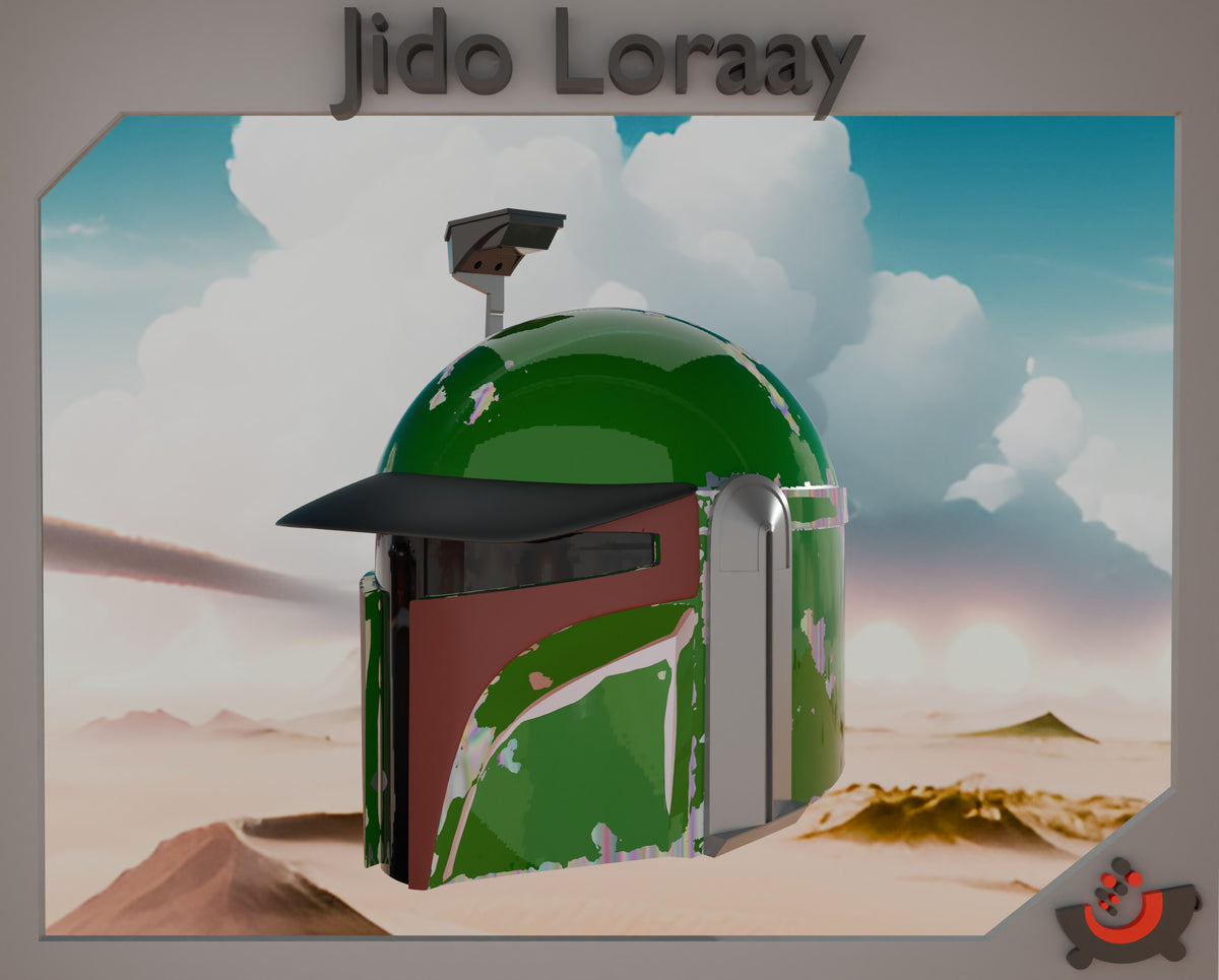 Bounty Hunter Custom Mando Helmet | Scaled to Fit | Jido Loraay – 3D ...